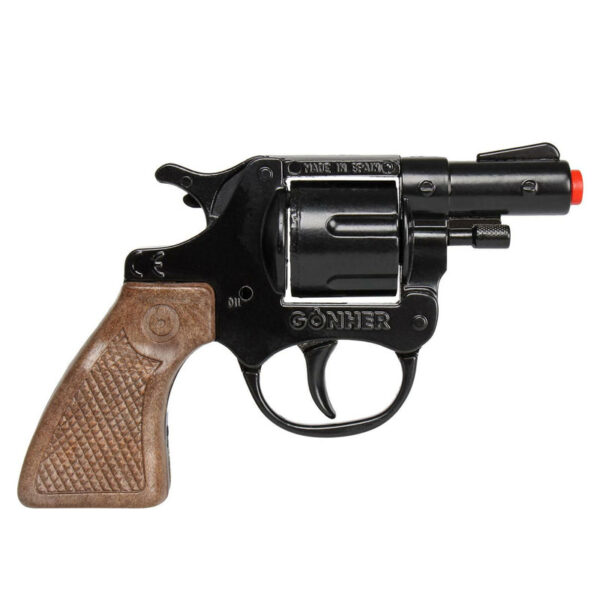 GONHER POLICE REVOLVER 8 SHOTS – BLACK 3073/6 – King of Toys Online ...