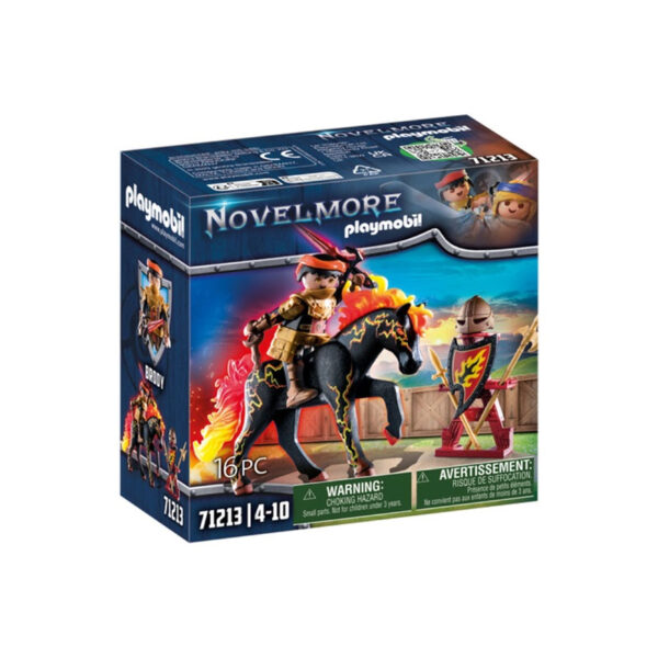 Playmobil Burnham Raiders – Ιπποτης Και Αλογο Της Φωτιας 71213 – King ...