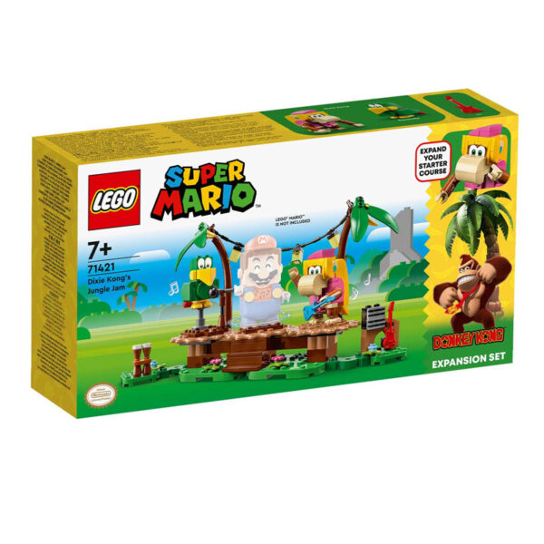 LEGO Super Mario 71421 Dixie Kong’S Jungle Jam Expansion Set – King of ...